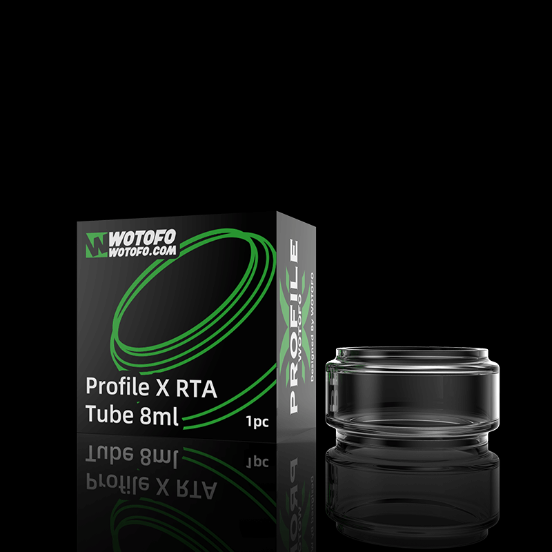Profile X RTA Tube - Regular 5ml PCTG Tube & 8ml Bubble Glass Tube for ...