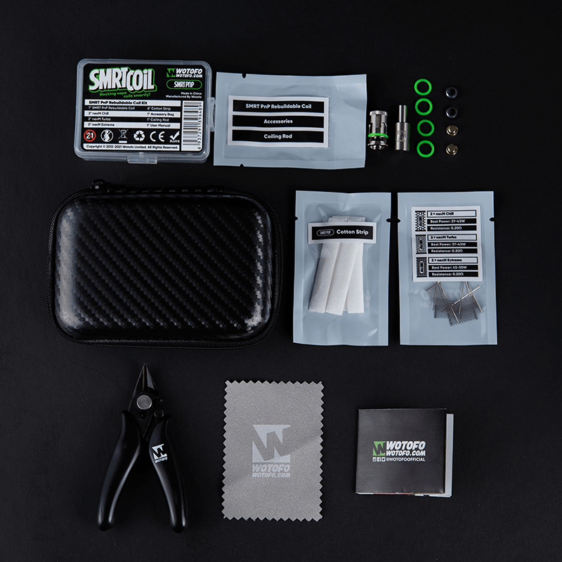 SMRT PnP Mesh-Cotton Set - Cotton Strip and nexMESH Coils