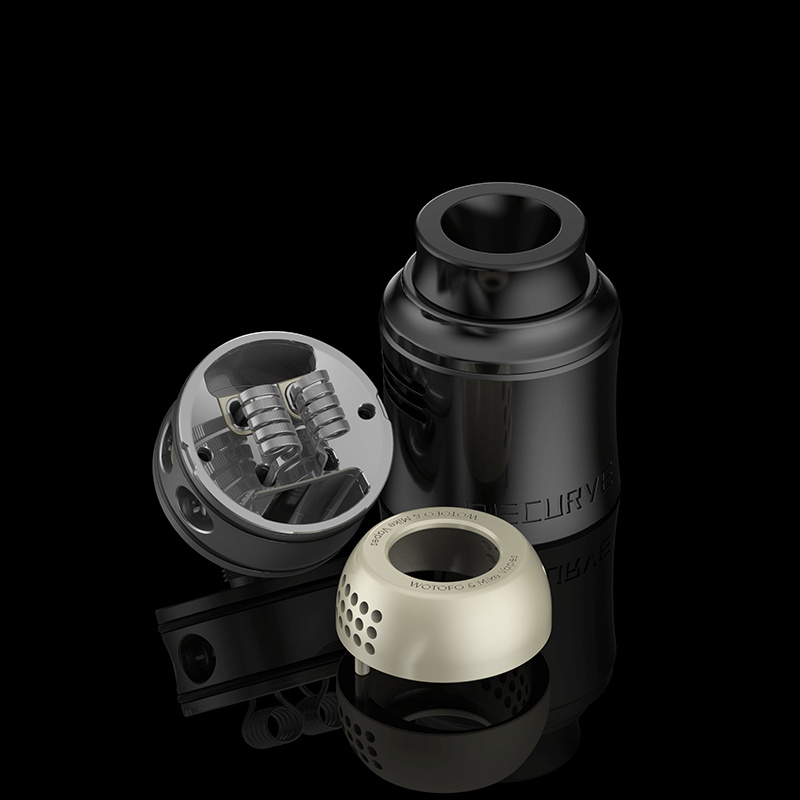 Recurve V2 RDA - Get The Flavor Chasing Single Coil & Dual Coil RDA